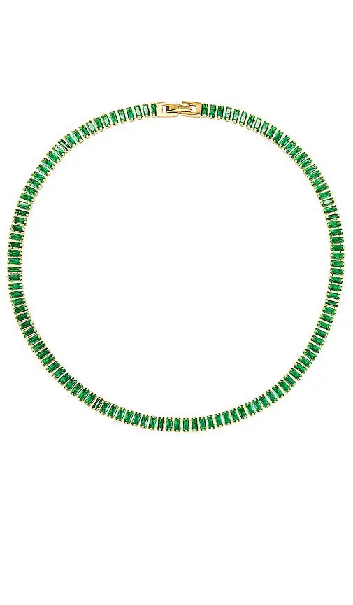 BRACHA Candybar Necklace - Emerald