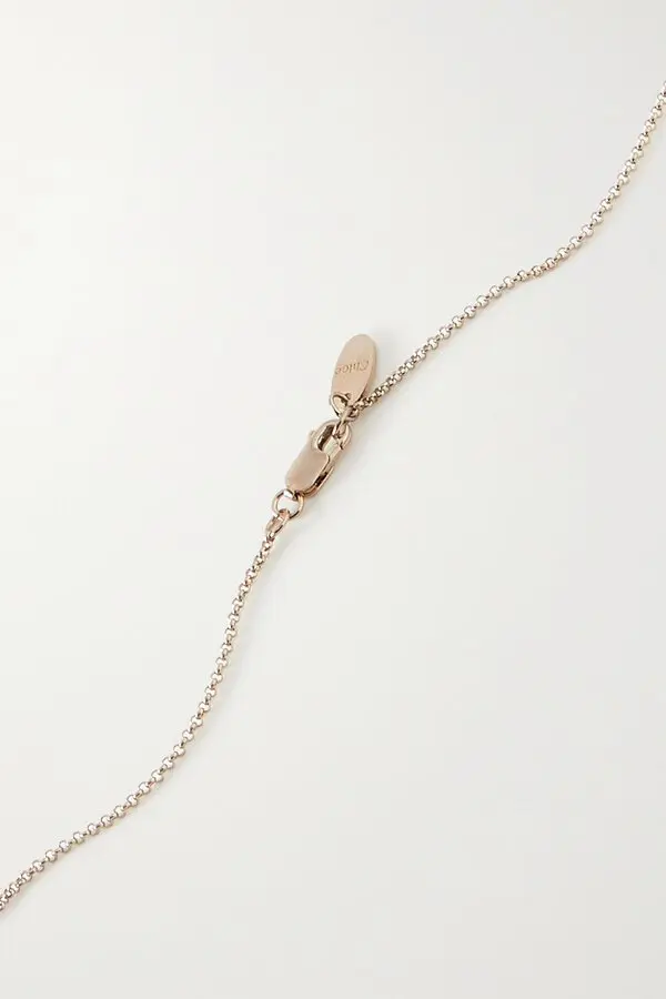 Chloé Tone Shell Necklace