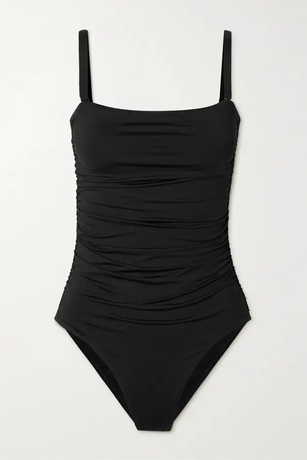 Bondi Born Net Sustain Raya Ruched Swimsuit