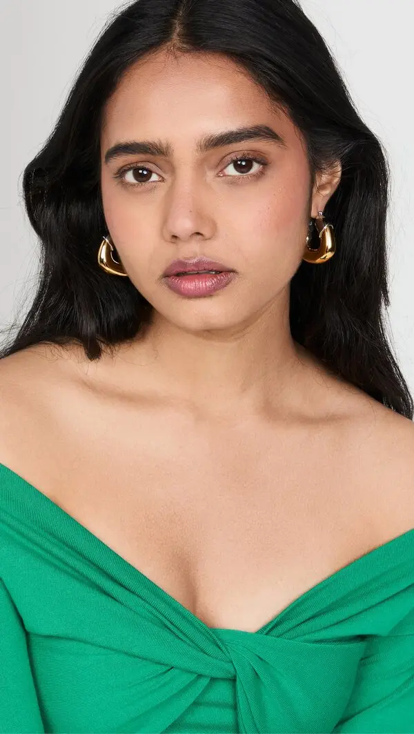 LIZZIE FORTUNATO Mixed Metal Hoop Earrings - Multi