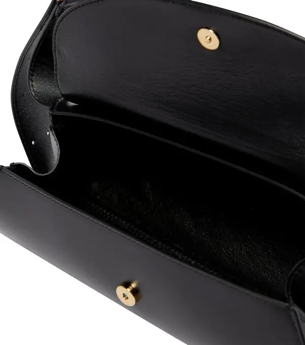 JIL SANDER Cannolo Leather Shoulder Bag