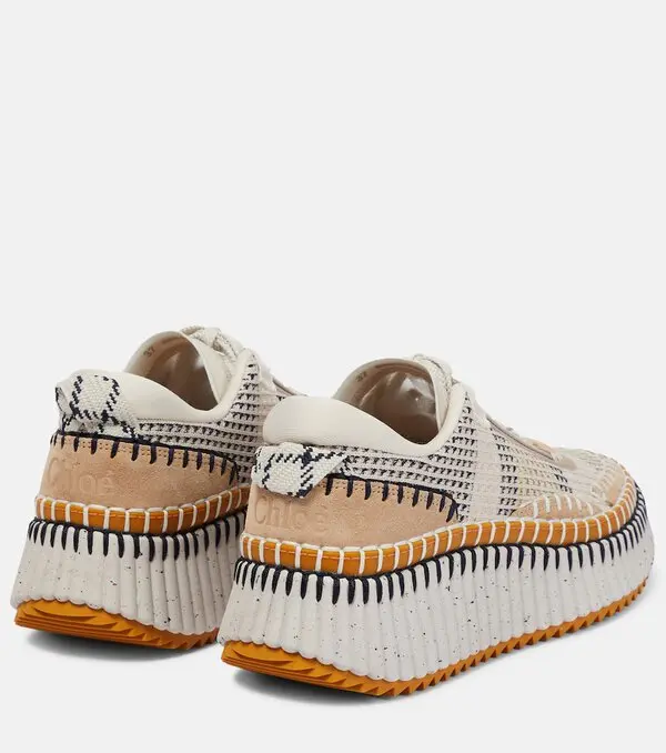 Chloé Nama Sneakers - Beige