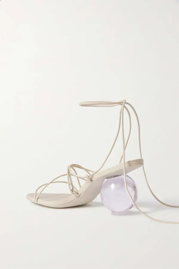 Cult Gaia Su Leather Sandals