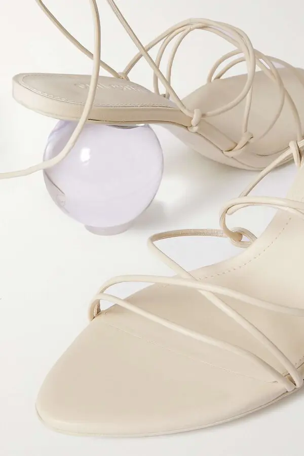 Cult Gaia Su Leather Sandals
