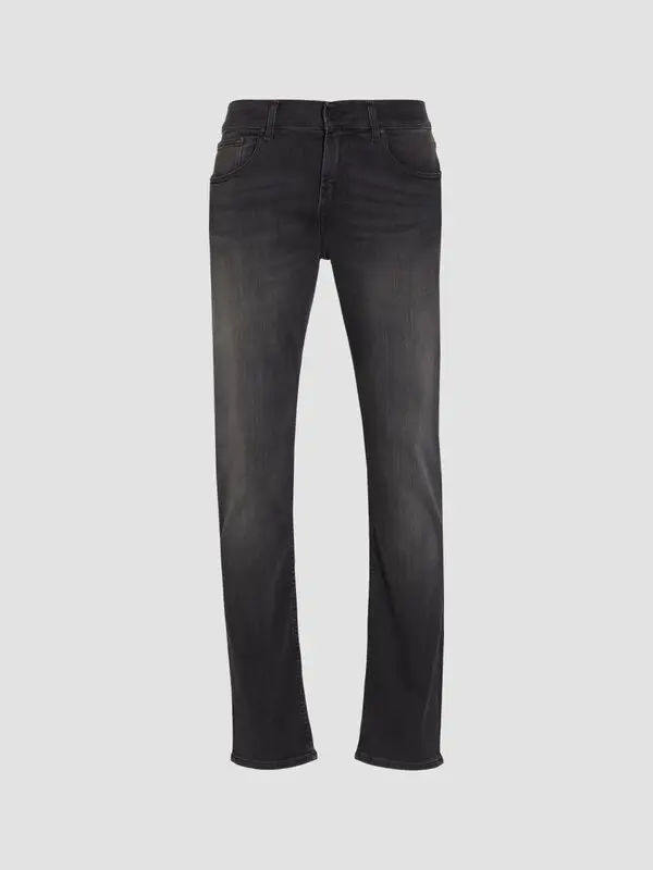 7 For All Mankind Slimmy Cotton-blend Tapered Jeans