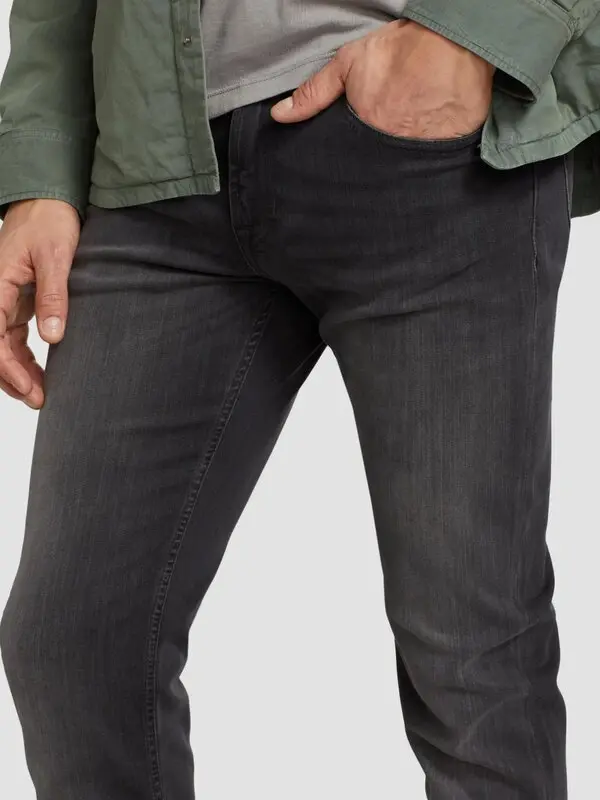 7 For All Mankind Slimmy Cotton-blend Tapered Jeans