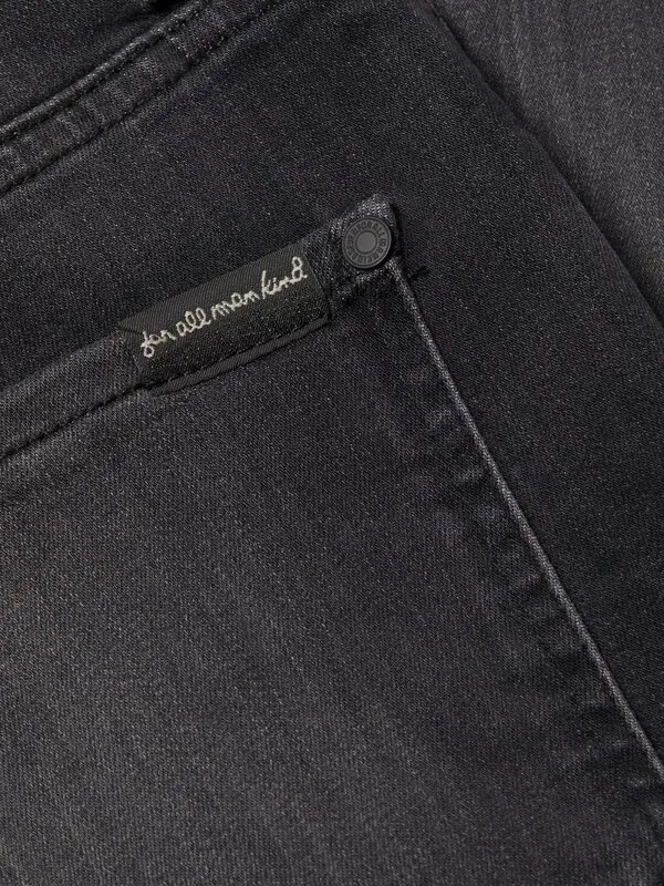7 For All Mankind Slimmy Cotton-blend Tapered Jeans