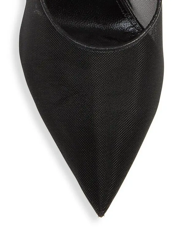 Saint Laurent Sihana Mesh Stiletto Pumps