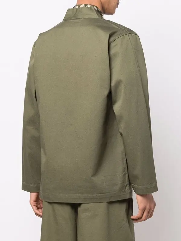 Universal Works Patch-pocket Worker Jacket - Green