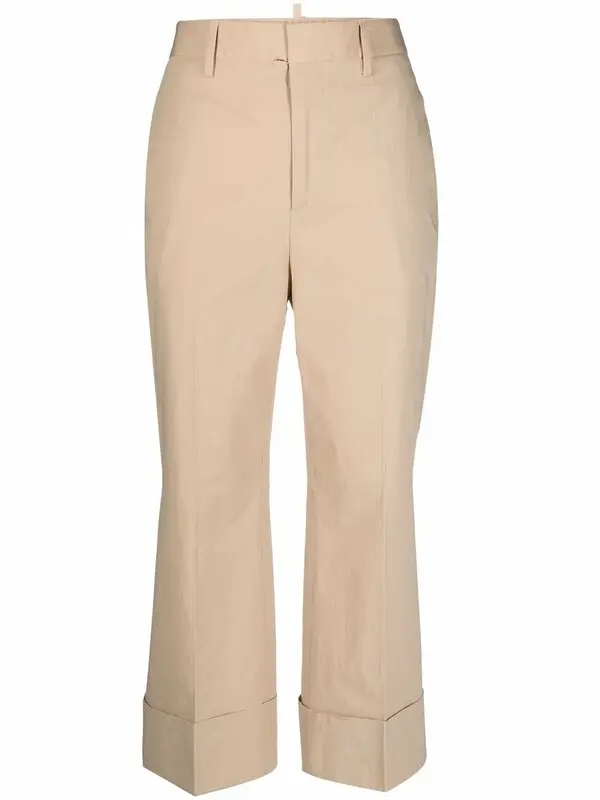 Dsquared2 Tailored-cut Cropped Trousers