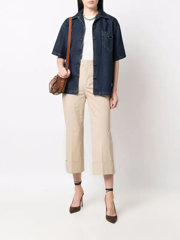 Dsquared2 Tailored-cut Cropped Trousers