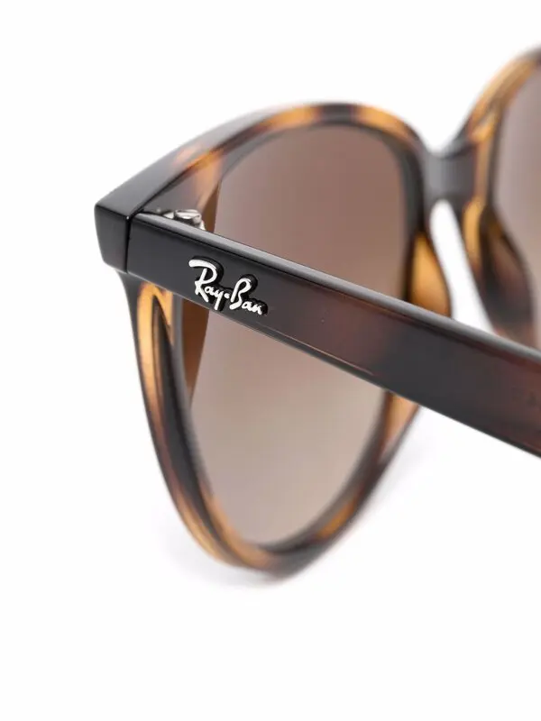 Ray-ban Tortoise Square-frame Sunglasses