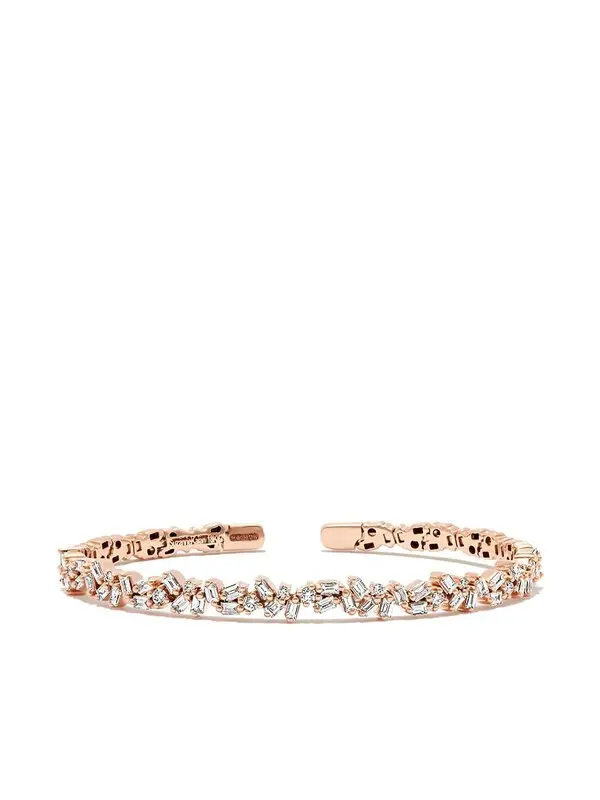 SUZANNE KALAN 18kt Yellow Diamond Bracelet - Gold