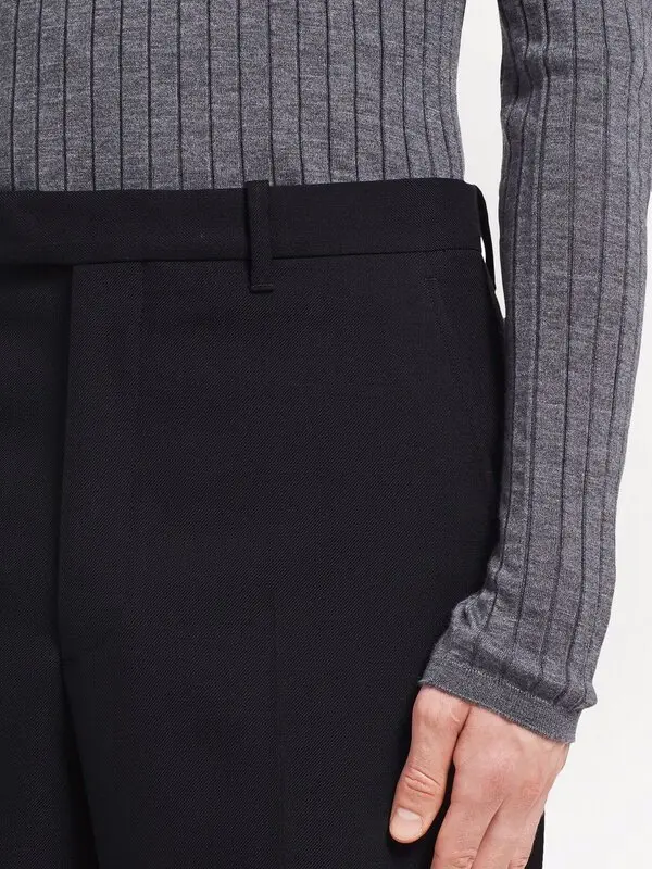 Prada Tailored Straight-leg Trousers - Black