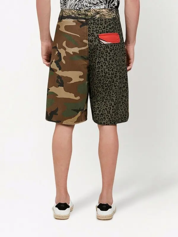 Palm Angels Multi-print Cargo Shorts