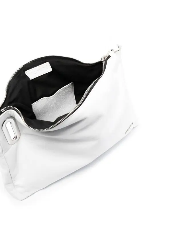 VIC MATIE Katrin Leather Clutch Bag