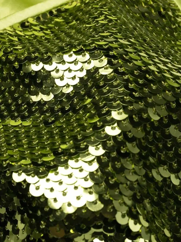 TOM FORD Sequin-embellished Halterneck Bralette - Green