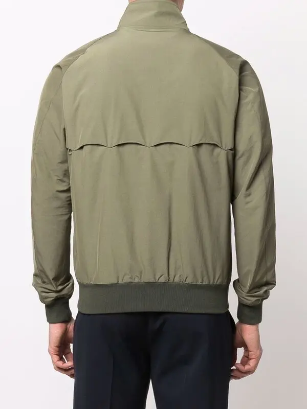 BARACUTA G9 Harrington Bomber Jacket - Green