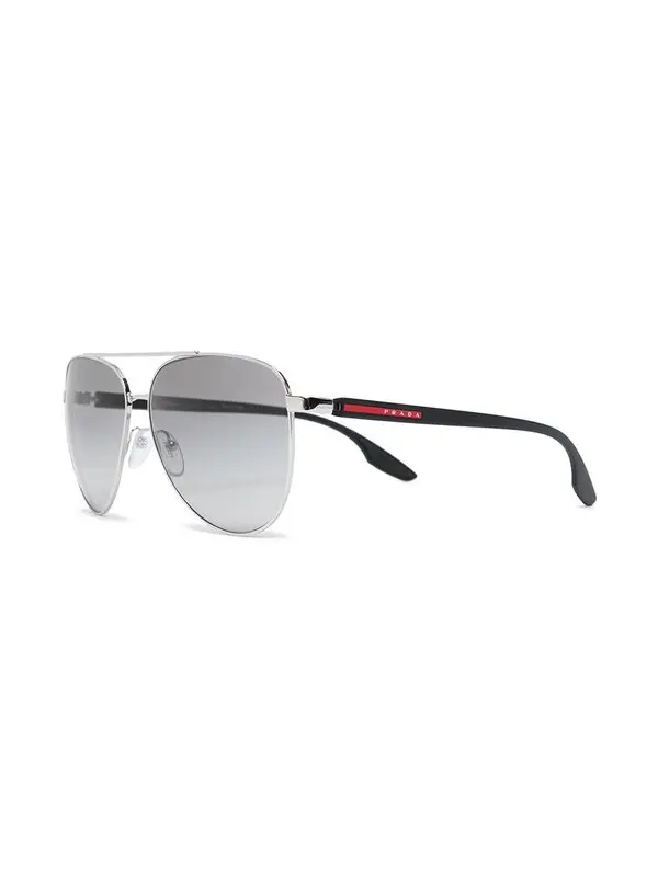 Prada Linea Rossa Pilot-frame Sunglasses