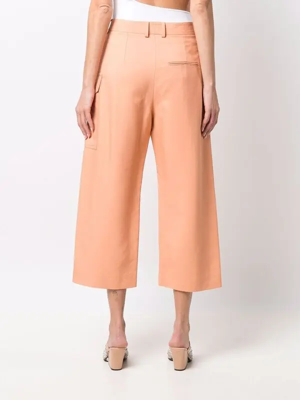 Stella McCartney Cropped Straight-leg Trousers