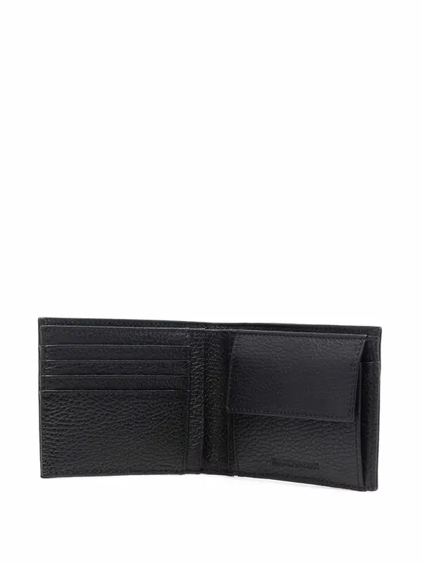 Emporio Armani Logo-embossed Leather Wallet