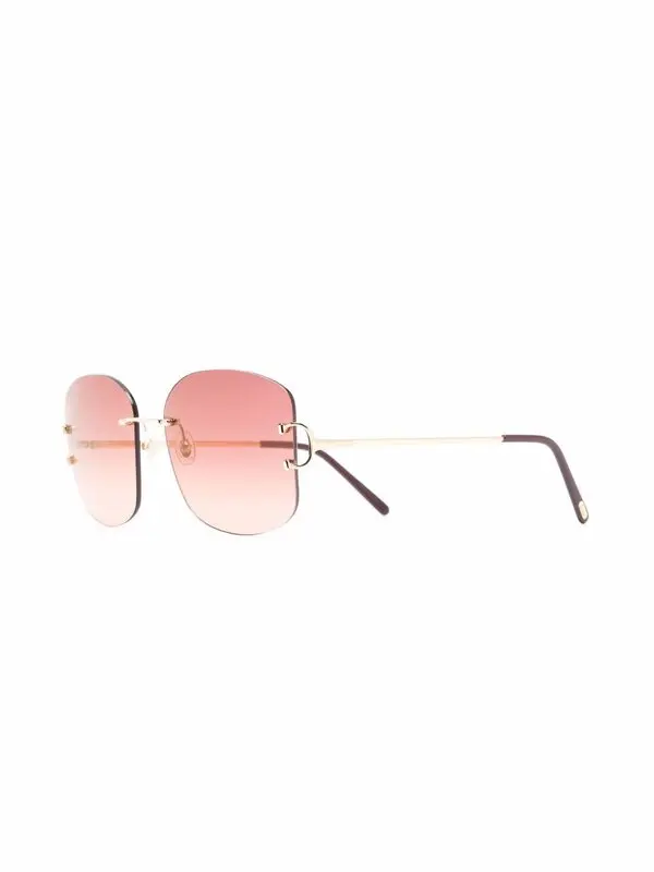 CARTIER Rimless Sunglasses