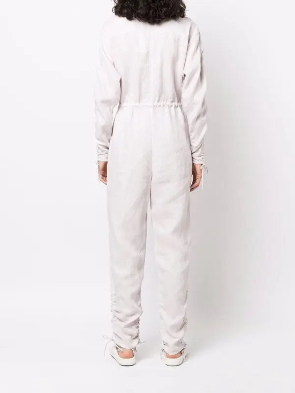 Zimmermann Utility Linen Jumpsuit