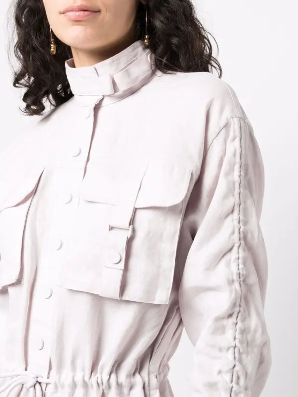 Zimmermann Utility Linen Jumpsuit