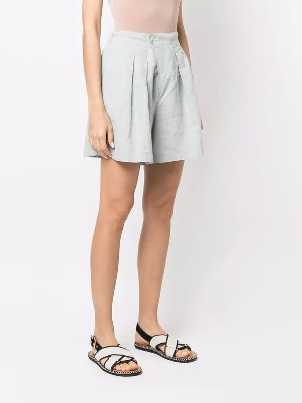 FORTE_FORTE Tweed High-waisted Shorts
