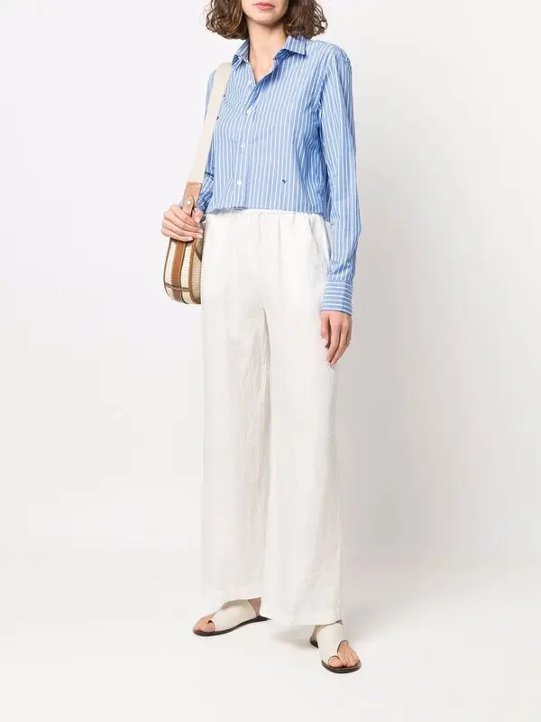 Aspesi Wide-leg Trousers - Neutrals