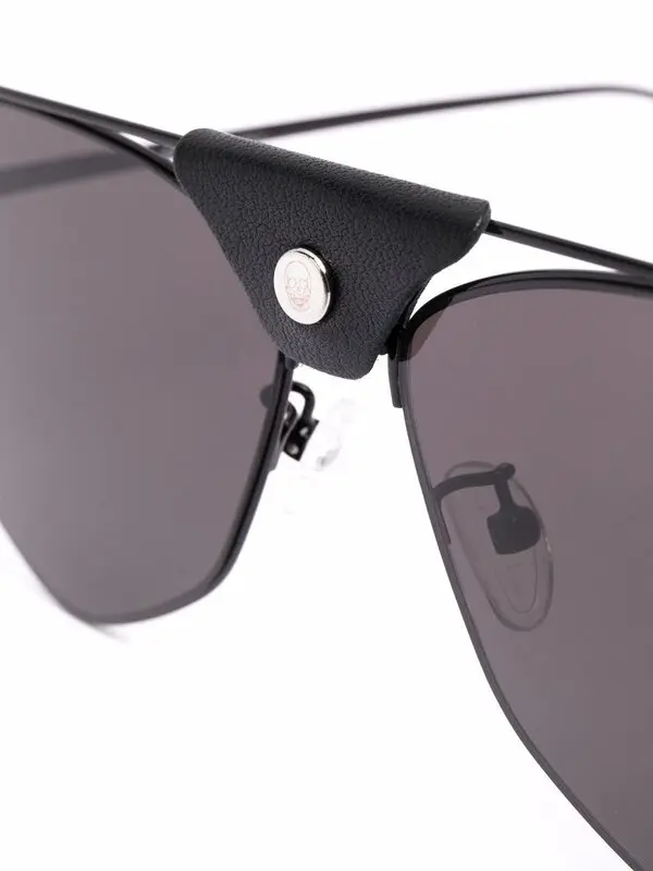 Alexander McQueen Angular Pilot-frame Sunglasses