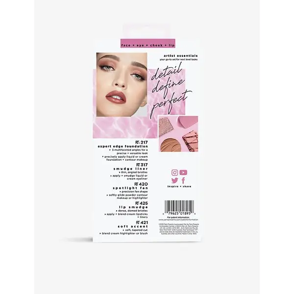 REAL TECHNIQUES Artist Essentials Make-up Brush Set