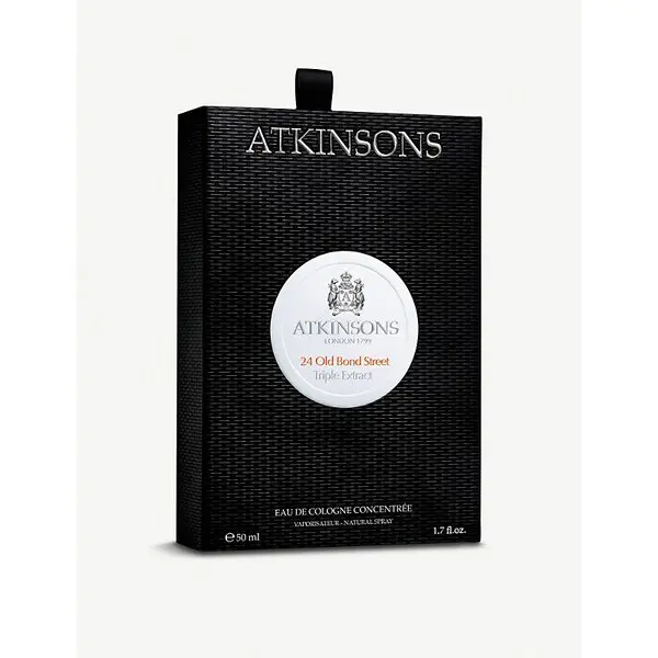 ATKINSONS 24 Old Bond Street Triple Extract Eau De Cologne