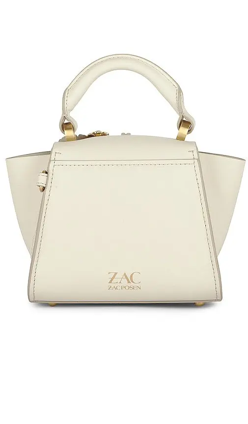 Zac Posen Eartha Mini Top Handle Bag In Neutral
