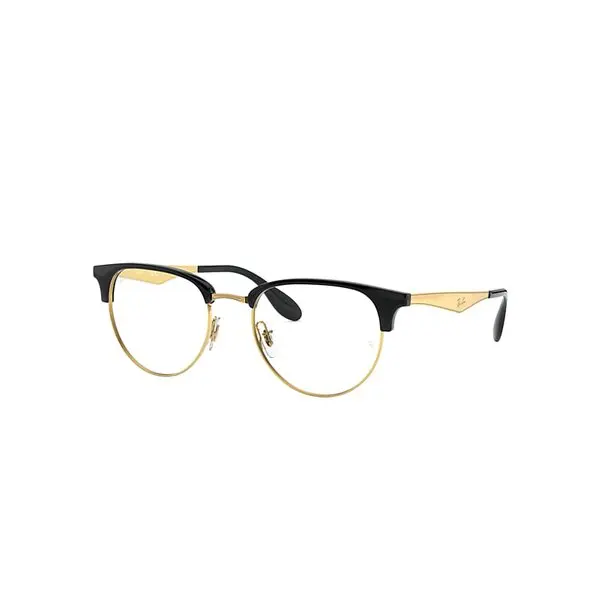 Ray-ban Clubmaster Eyeglasses - Gold