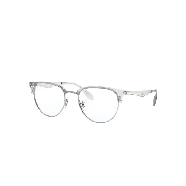 Ray-ban Clubmaster Eyeglasses - Silver