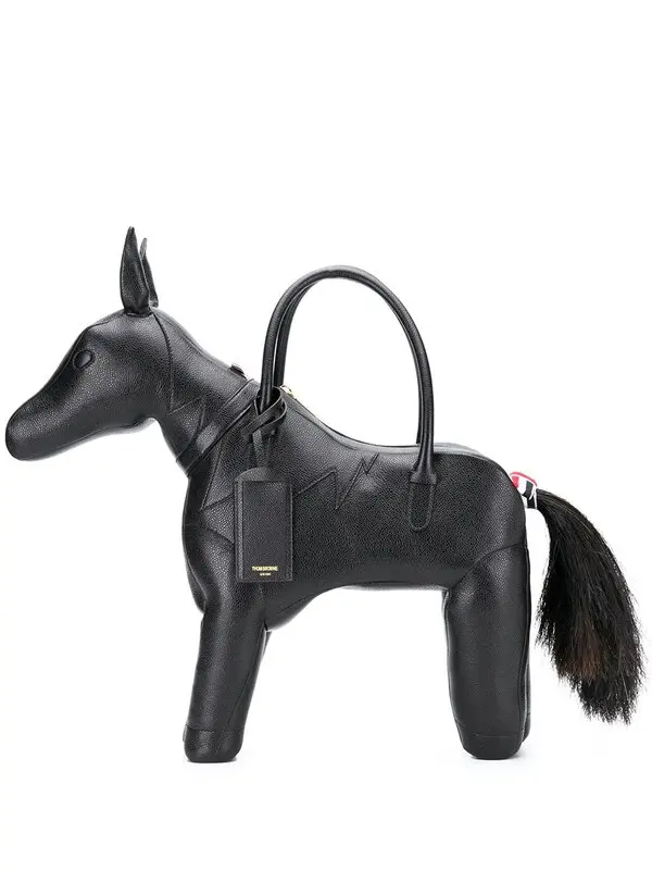 Thom Browne Horse Shaped Leather Bag
