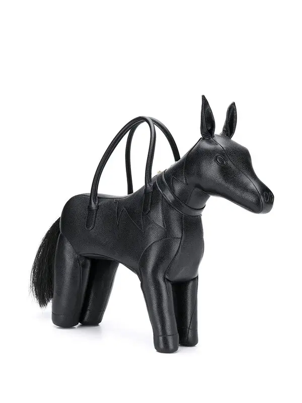 Thom Browne Horse Shaped Leather Bag