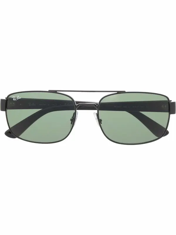 Ray-ban Rectangle-frame Sunglasses - Black