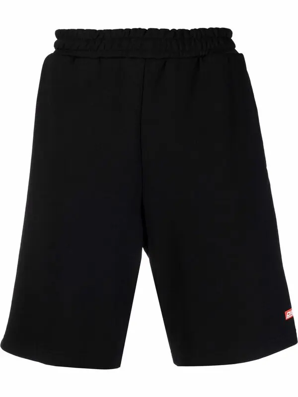 DIESEL® Logo Patch Track Shorts