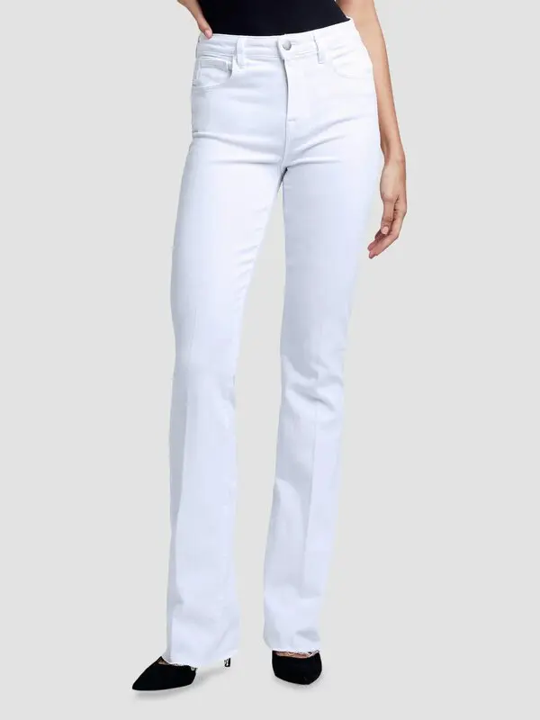 L'Agence Ruth High-waisted Straight Jeans