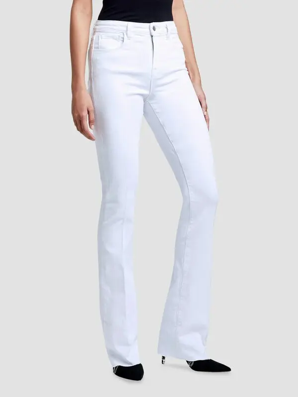 L'Agence Ruth High-waisted Straight Jeans