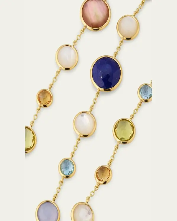 Ippolita Lollitini 18k Gold Short Necklace - Wildflower