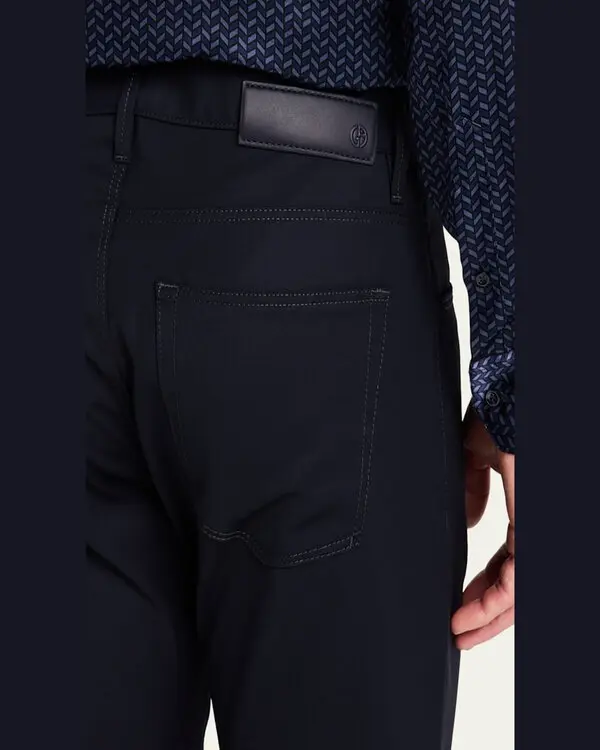 Giorgio Armani Wool Five-pocket Pants
