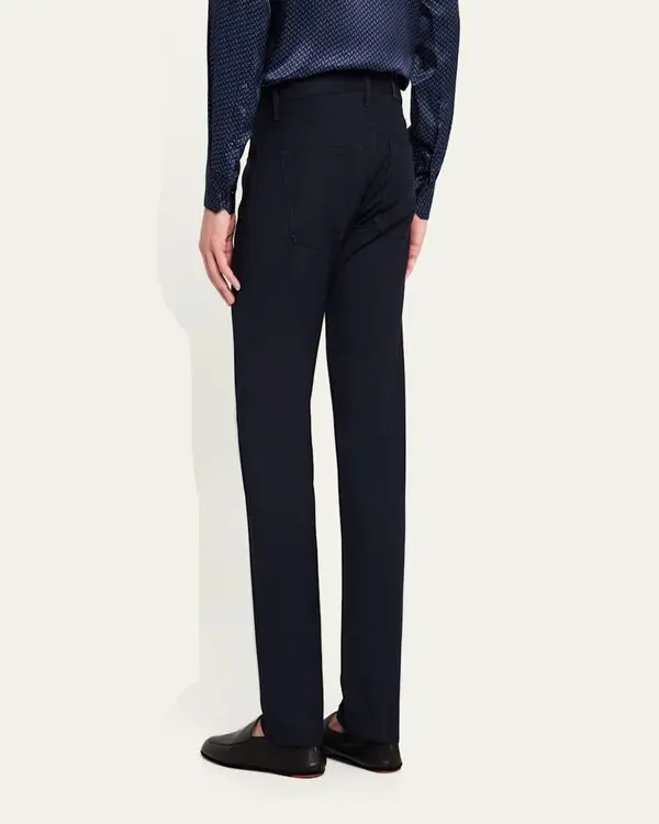 Giorgio Armani Wool Five-pocket Pants