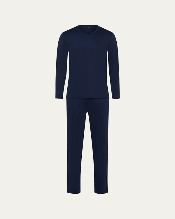 Hanro Night Selection Long Cotton Pajama Set