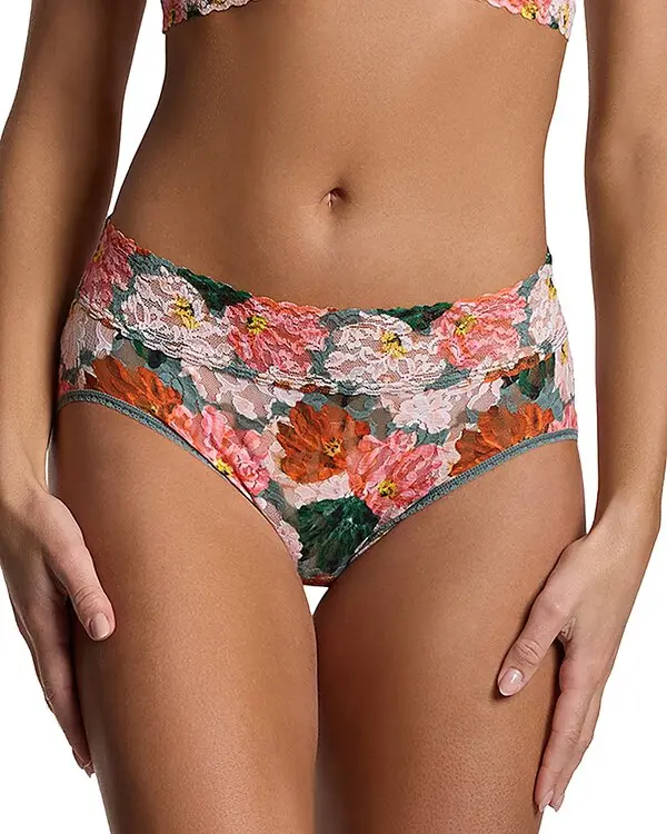 Hanky Panky Printed Daily Lace French Briefs - Paint Me Like...