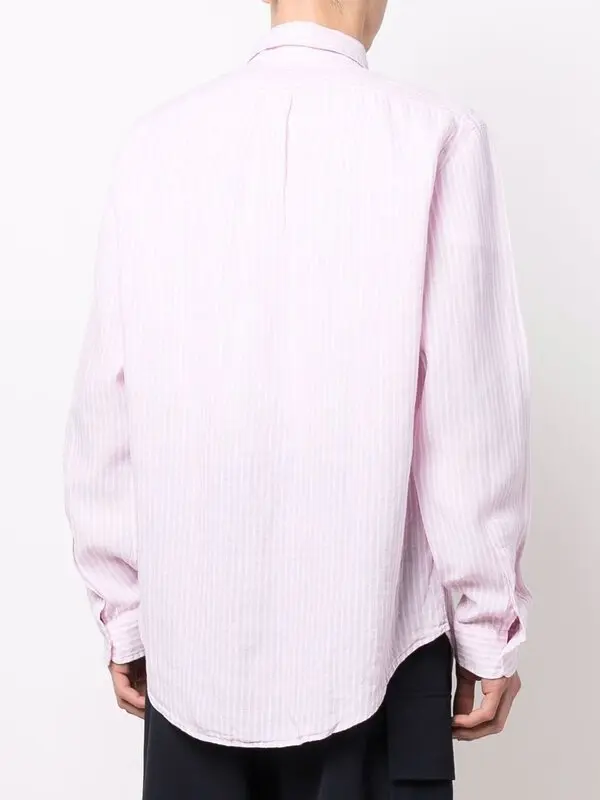 Polo Ralph Lauren Polo Pony Striped Shirt - Pink