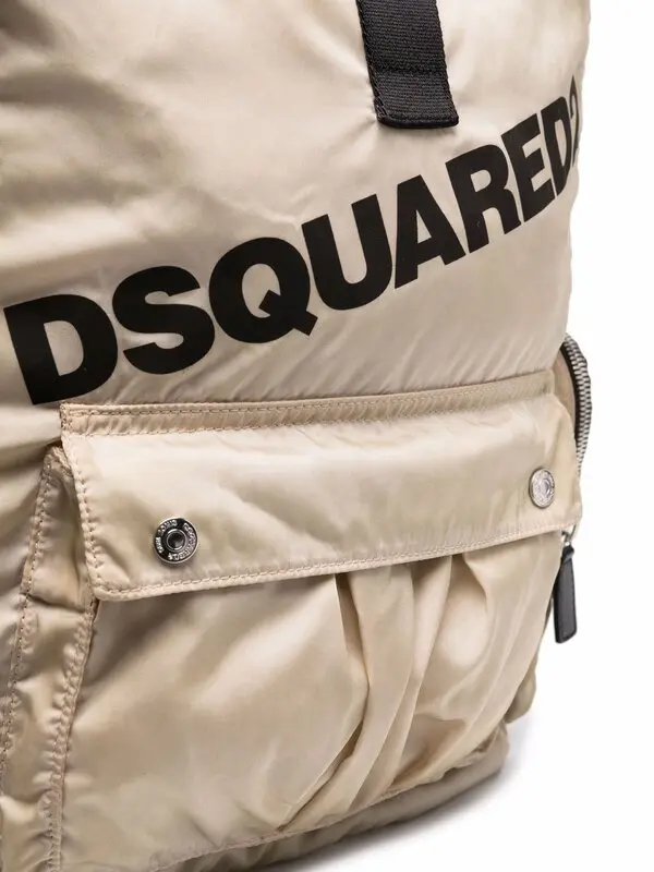 Dsquared2 Logo-print Buckled Backpack