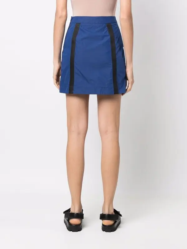 Moschino High-waisted Cargo Pencil Skirt - Blue